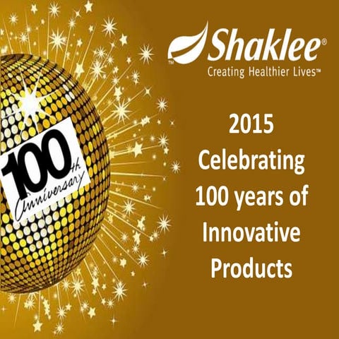 Shaklee history | PPTX