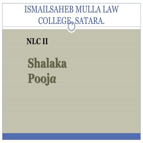 Shalaka ppt | PPT