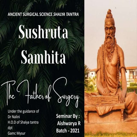 Shalya tantra Historical background | PPTX