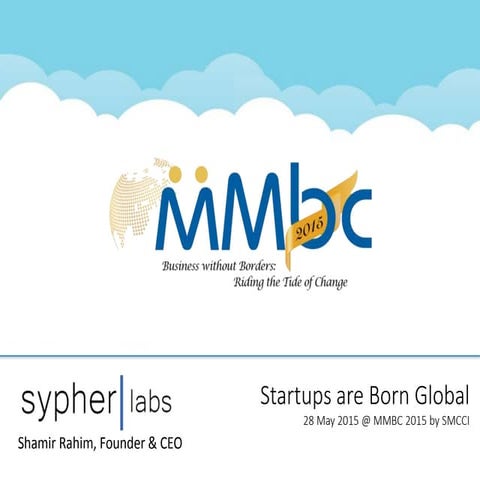 Startups are Born Global | PPTX