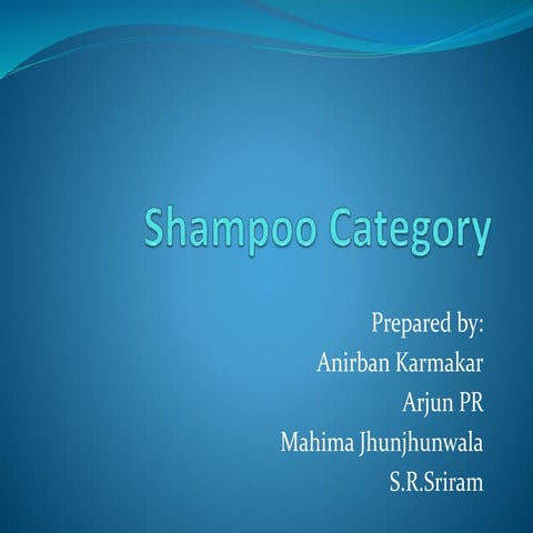 Shampoo market | PPTX