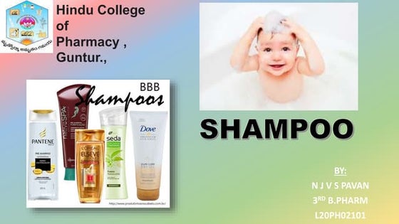 Preparation and formulation of shampoos | PPTX