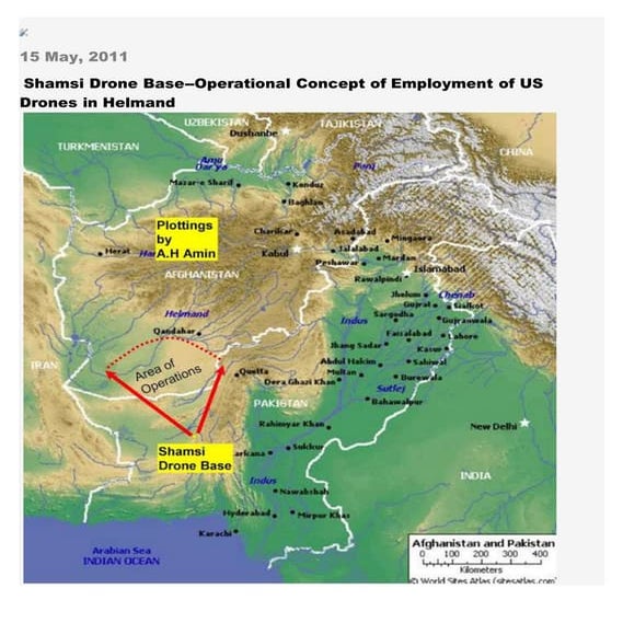 Shamsi air base - Drone base or spy base | PDF