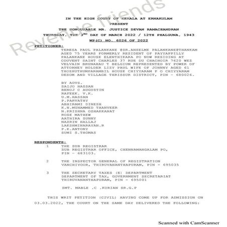 power of attorney REGISTRATION | PDF