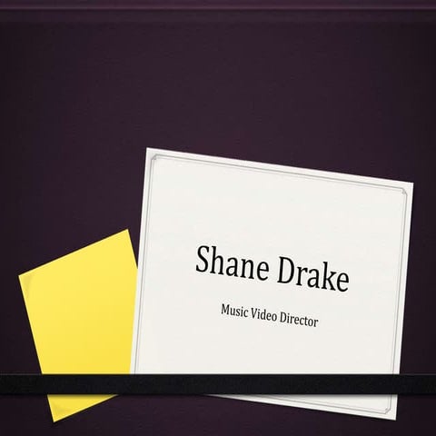 Shane drake | PPT | Free Download