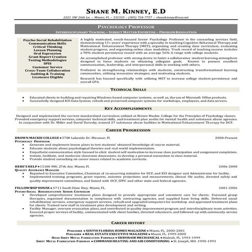Shane kinney resume | PDF