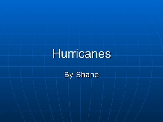 Hurricane Wind Damage | PPTX