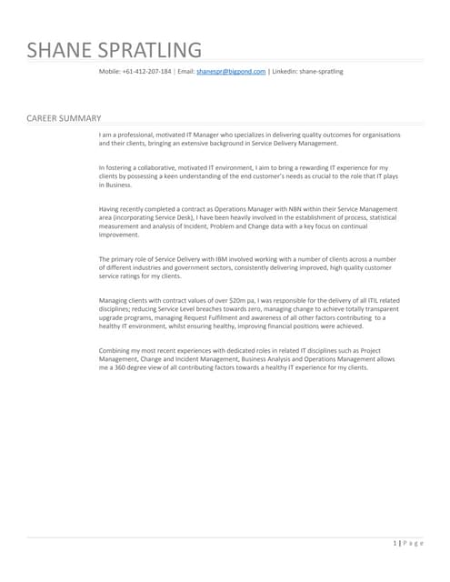 Jeff Markland Resume | DOCX