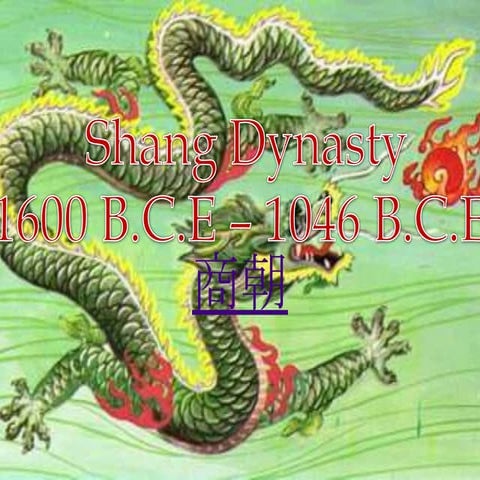 Shang dynasty | PPTX
