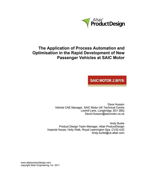 Airbus - Topology Optimization Methods for Optimal Aircraft Components ...