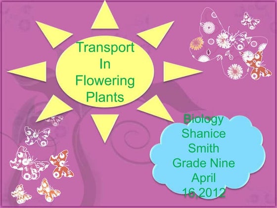 Plant Systems | PPT