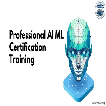 Professional AI ML Certification Training | IABAC | PPT
