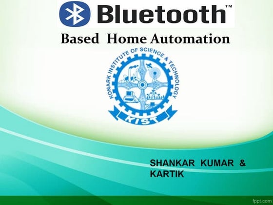 Bluetooth Based Home Automation Using Arduino Uno Ppt 3347