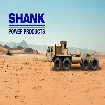 Shank Power Products | PPT