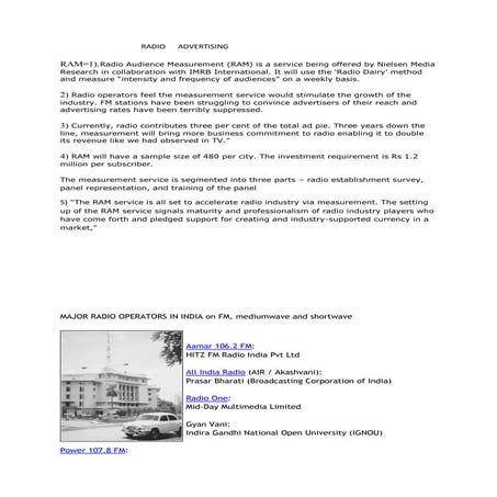 Radio Report Presentation.pptx