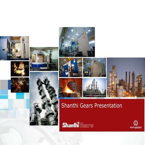 Shanthi Gears | Manufacturers and Exporters of Gears | PPSX