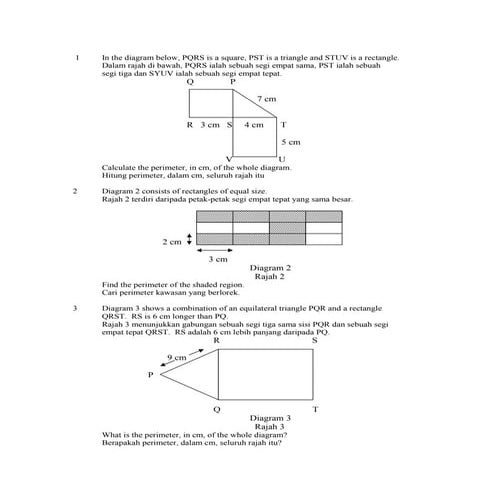 Shape and space | PDF
