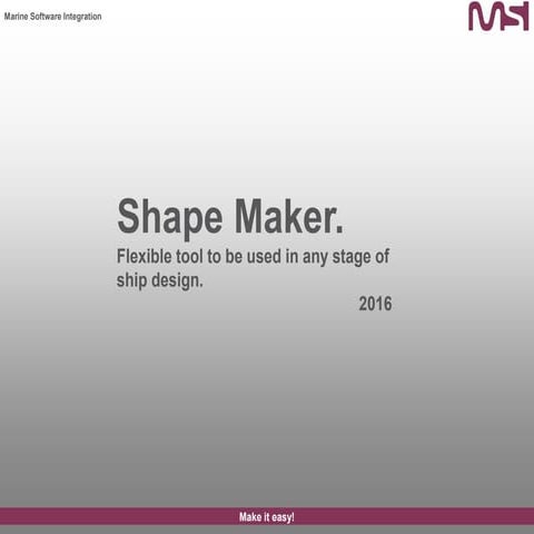 Shape Maker presentation | PPTX