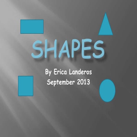 Shapes | PPT