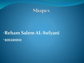 Shapes | PPT