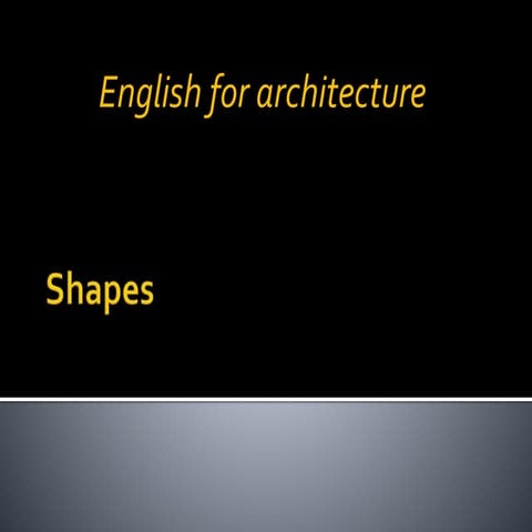 Shapes | PPT