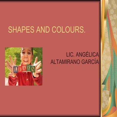 Shapes and colours | PPTX