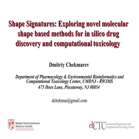 Shape Signatures Light | PPT
