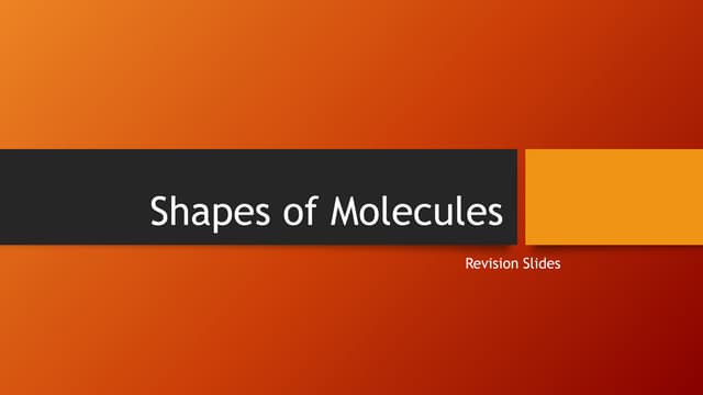 Vsepr theory | PPT