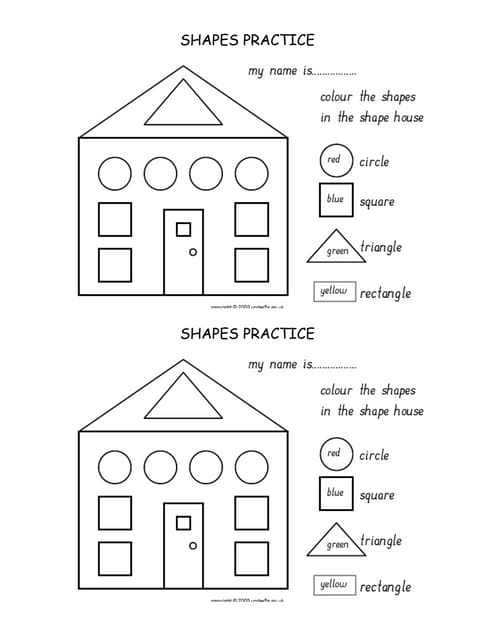 Shapes test 1grade | PPT