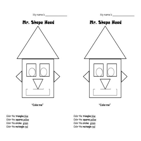 Shapes test 1grade | PPT