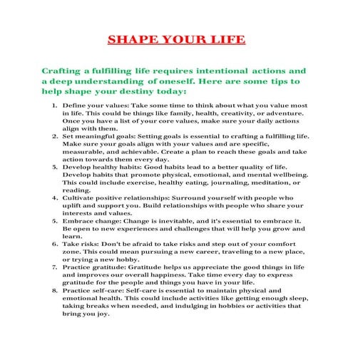Shape Your Life.pdf