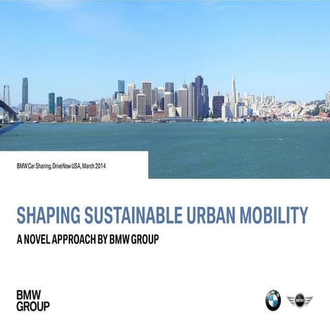 Shaping Sustainable Urban Mobility | PPT