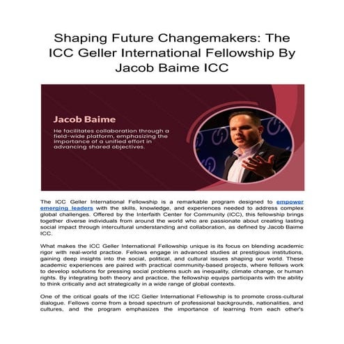 Inspiring Global Change_ How the ICC Geller Fellowship Develops ...