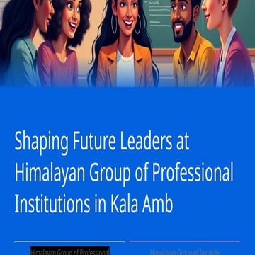 Why Himalayan Group of Institute Is Himachal’s Top Choice for ...