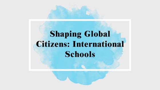 International Schools in Belgaum | Indus Altum International School | PPT