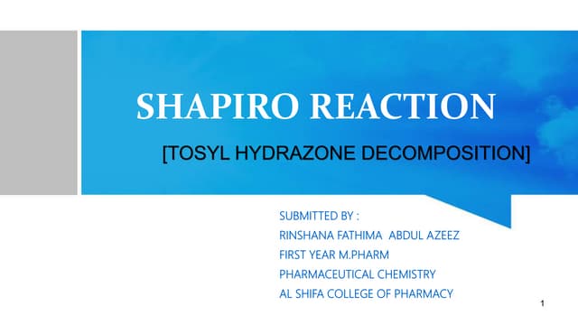 4. Wilkinson's Catalyst | PPT