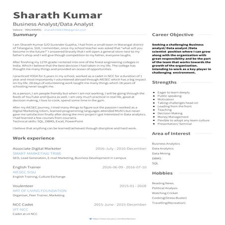 Devansh khakhar resume | PDF