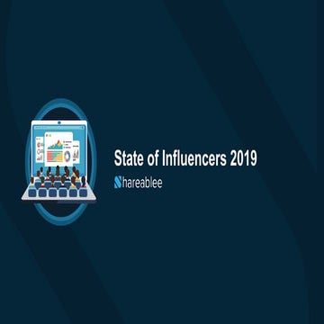 Shareablee webinar state of social influence October 2019 | PPT