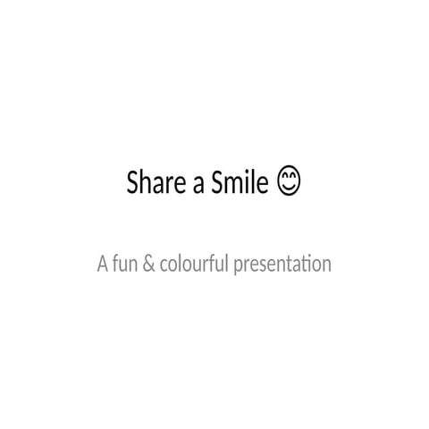 smile ppt for leadership qualities and listen | PPTX