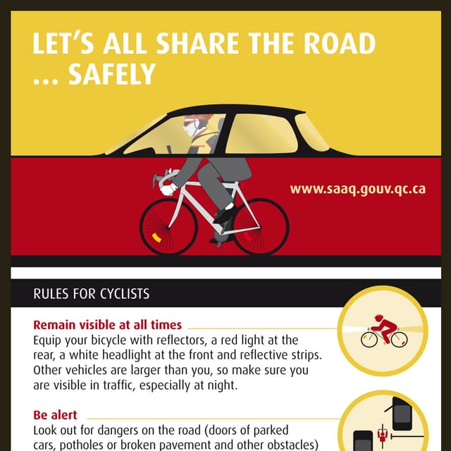 Road safety for cyclists | PPTX