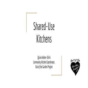 Shared Use Kitchens in Guilford County | PPTX