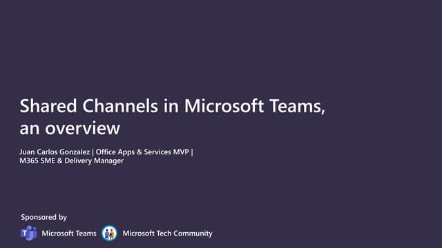 Microsoft Teams - User Guide Presentation | PDF