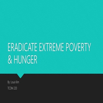 Hunger | PPTX