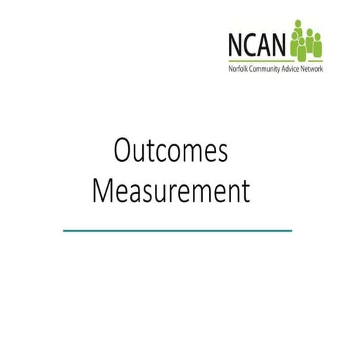 Shared measurement frameworks workshop | PPT
