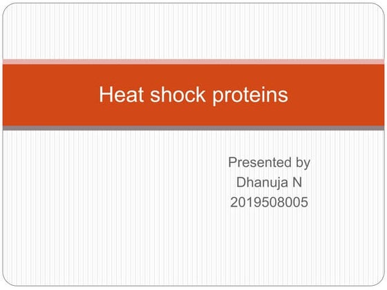 Thermal Stress and the Heat Shock Response in Microbes | PDF