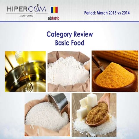 Category Review Basic Food March 2015 RO | PPTX