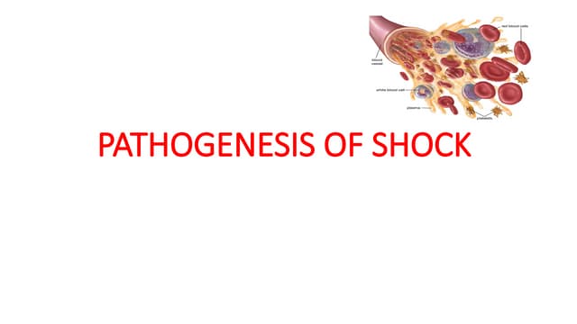 Shock and its nursing management | PPT