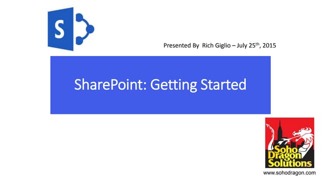 Microsoft Sharepoint introduction for beginner.pptx