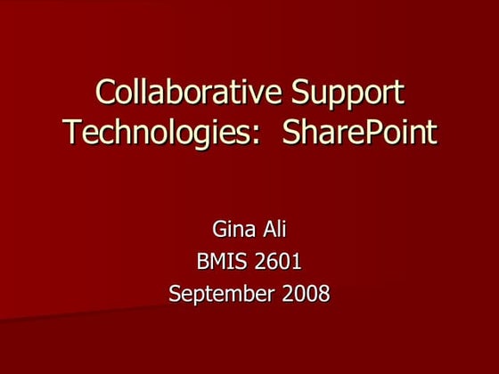 Sharepoint consolidation | PDF
