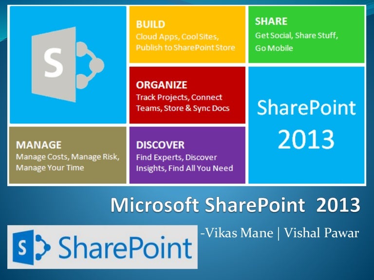 Introduction To Microsoft SharePoint 2013